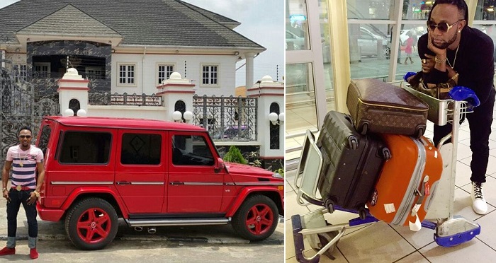 Singer, Kcee's House Currently Gutted By Fire. - YabaLeftOnline