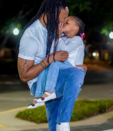 Beautiful family photos of Flavour, His Babymama, Sandra and their ...