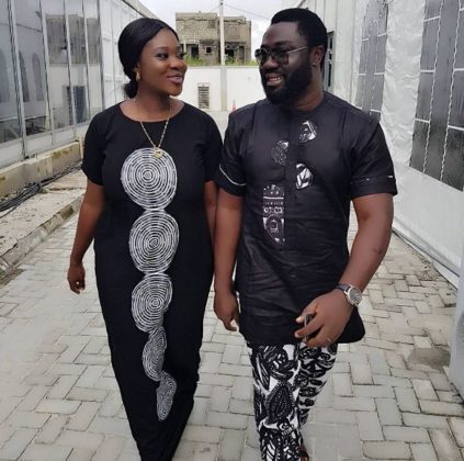 "Happiness" — Prince Odi shares cute photo with wife, Mercy Johnson ...