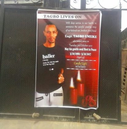See Photos From Davido's Friend, Tagbo Umeike's Burial In Anambra State ...