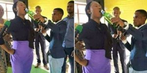 In This Church, The Pastor Gives His Members Beer To Drink Before ...
