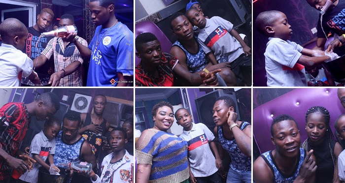 Nigerian Lady Celebrates Her Little Son's Birthday Party At A Nightclub ...