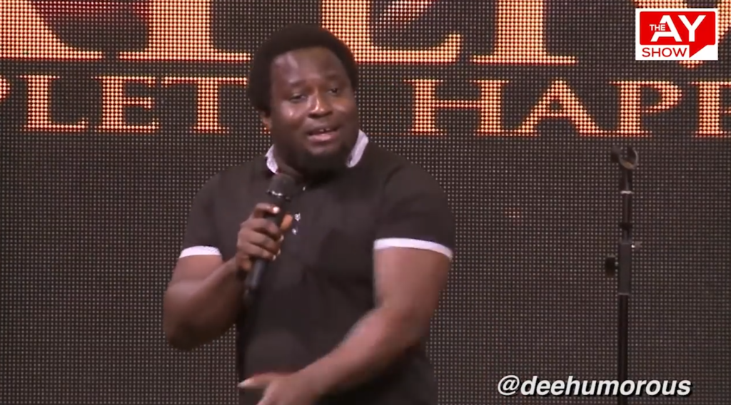 Stand-Up Comedy: Dan D' Humorous Has People Falling - YabaLeftOnline
