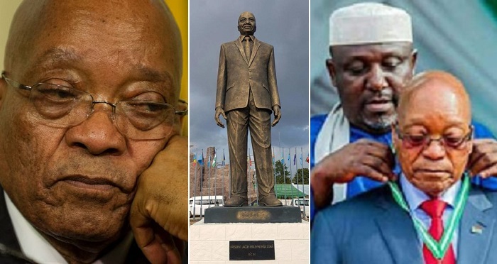 Between Jacob Zuma's Statue In South Africa And The One In Nigeria!
