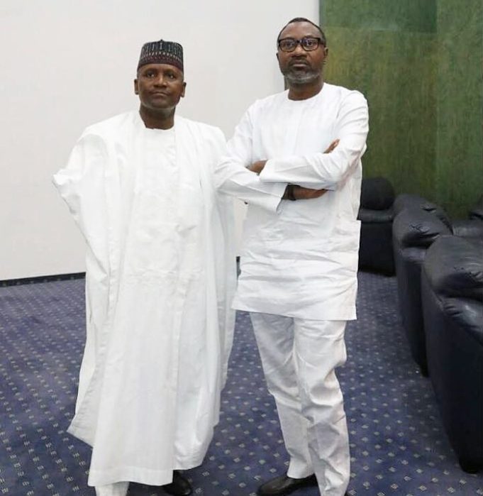 Femi Otedola celebrates his best friend, Aliko Dangote on his birthday