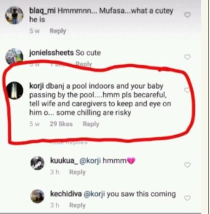How DBanj's son drowned in a pool while he was in USA; How a fan warned ...