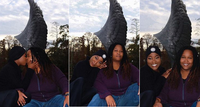 Charley Boy’s Daughter, Dewy Oputa Locks Lips With Her Lesbian Partner ...