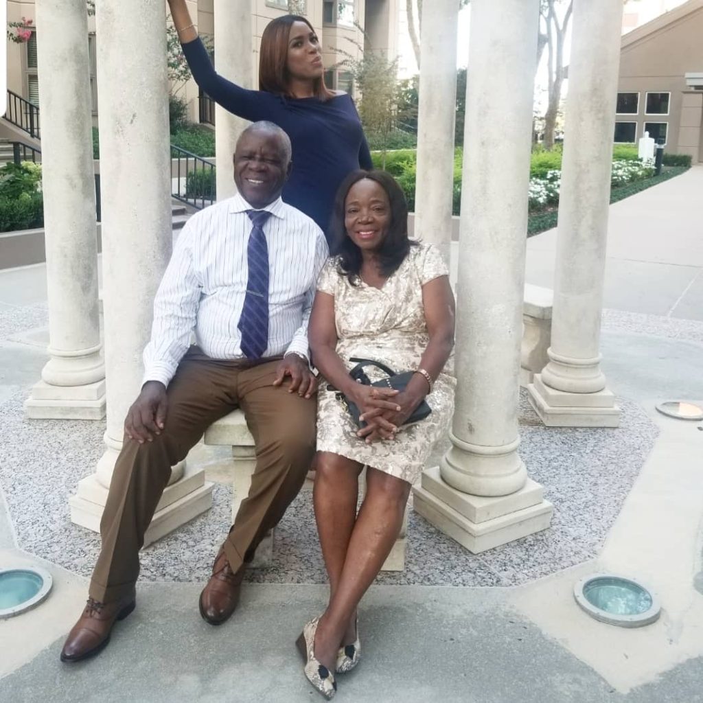 Linda Ikeji celebrates her parent as they mark their 40th wedding ...