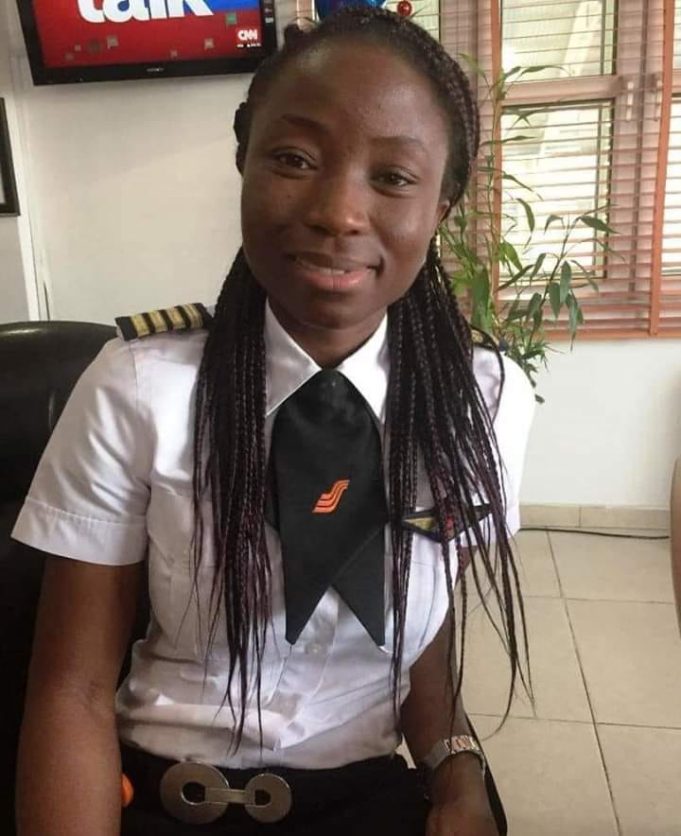 Young Female Captain Appointed As Chief Pilot By Nigerian Airline ...