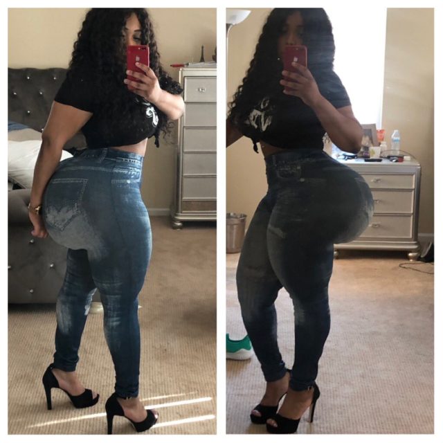 Meet Jaye Love, An Instagram model who claims her backside is natural ...