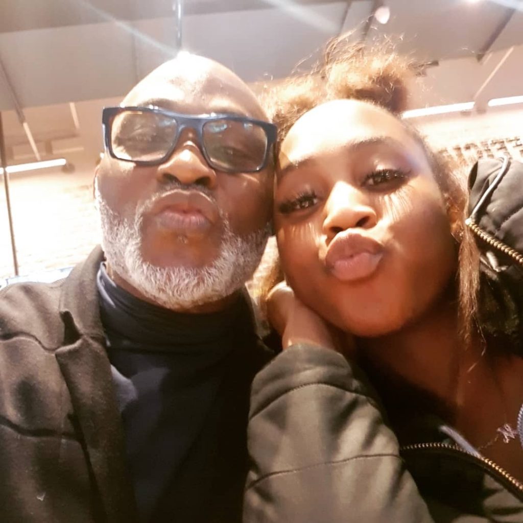 RMD shares adorable photos of his look alike daughter - YabaLeftOnline
