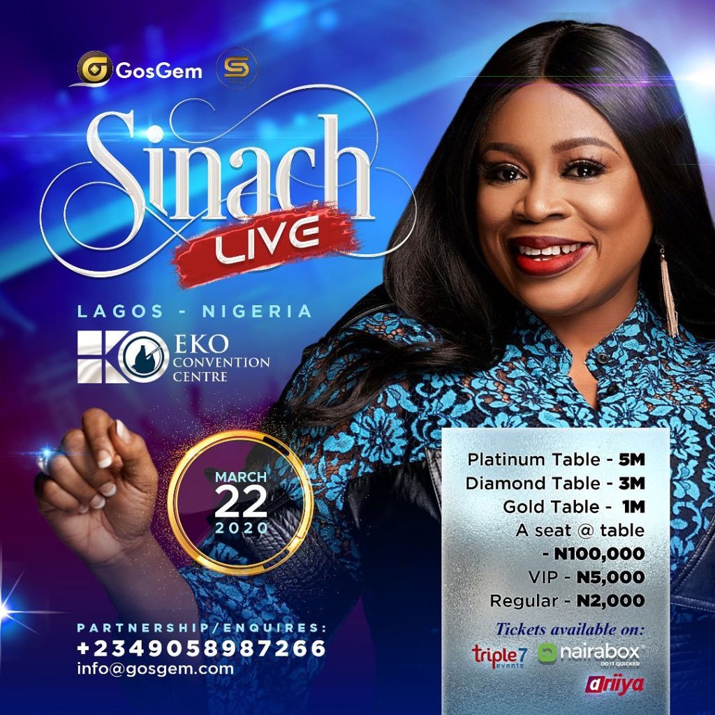 Daddy Freeze criticizes singer Sinach for her show that costs 5 million ...