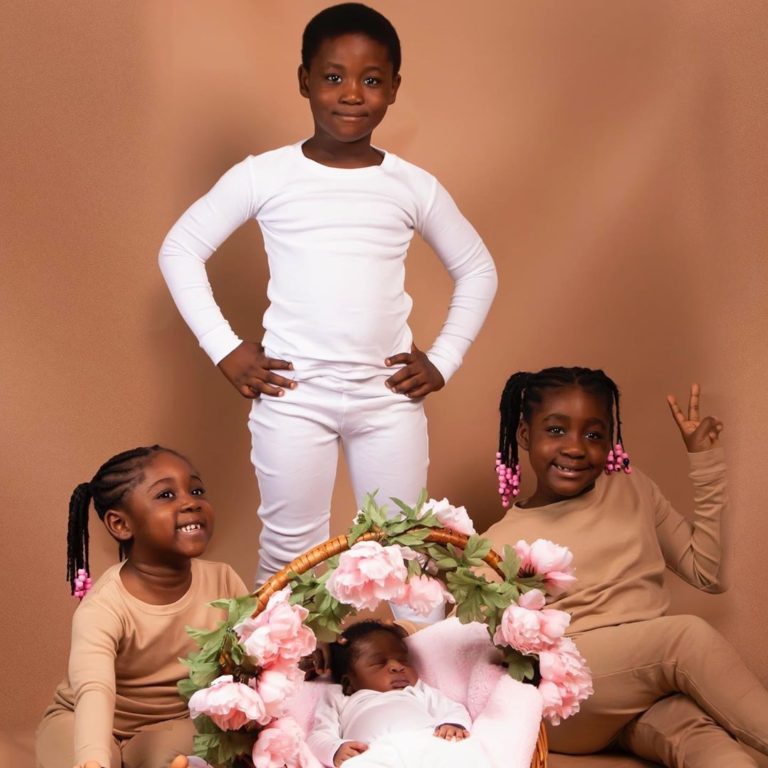 The Full Okojie Squad - Actress, Mercy Johnson shares adorable photos ...