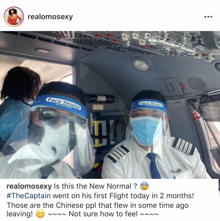 Omotola Jalade reacts as her husband flies back Chinese Doctors (photos ...