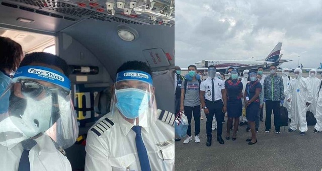 Omotola Jalade reacts as her husband flies back Chinese Doctors (photos ...