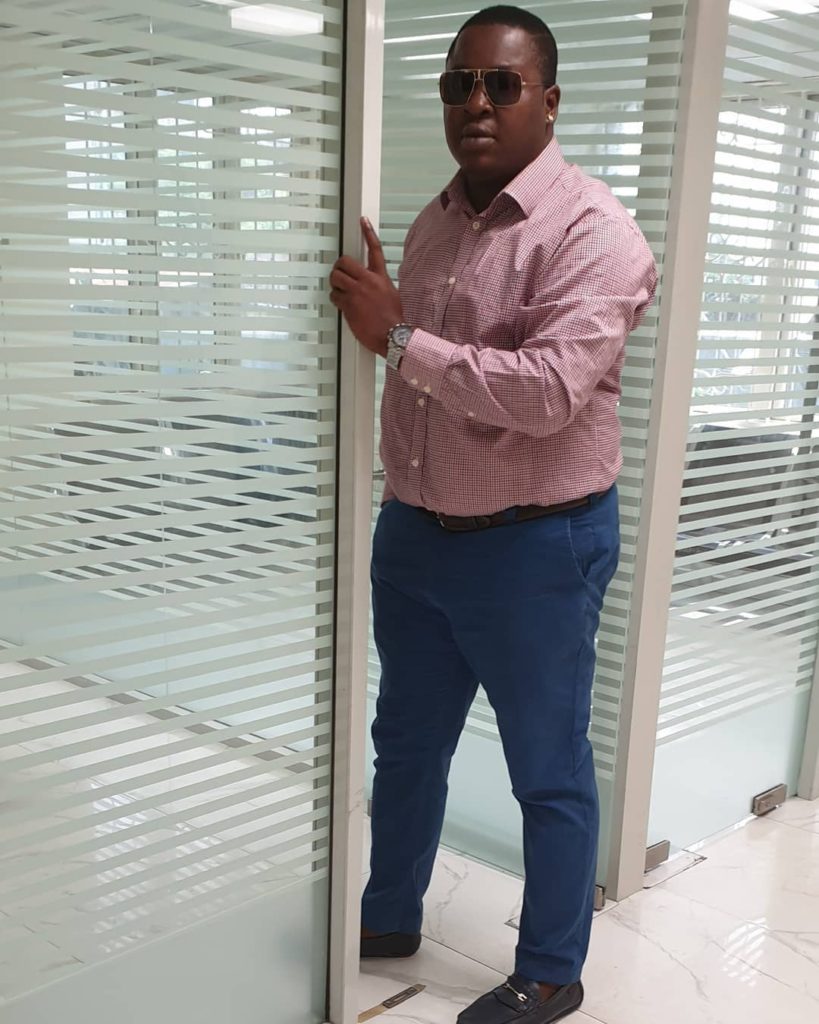 Comic Actor, Baba Tee welcomes baby boy with his beautiful wife