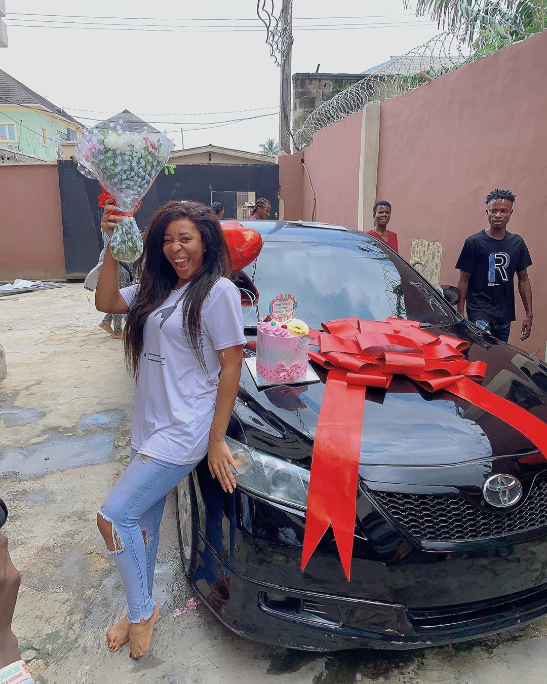 Nkechi Blessing Ts Her Sister A Car Days After Ting Her Mother One