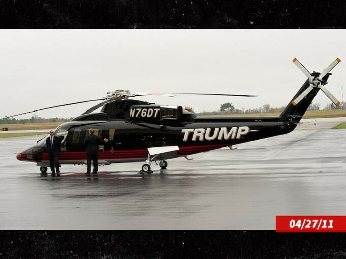 Donald Trump puts his personal helicopter up for sale (photos ...