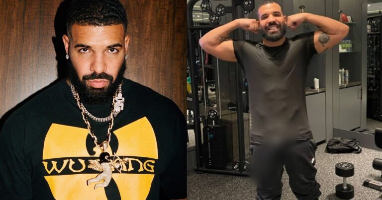 Drake show off his massive eggplant in new workout photo - YabaLeftOnline