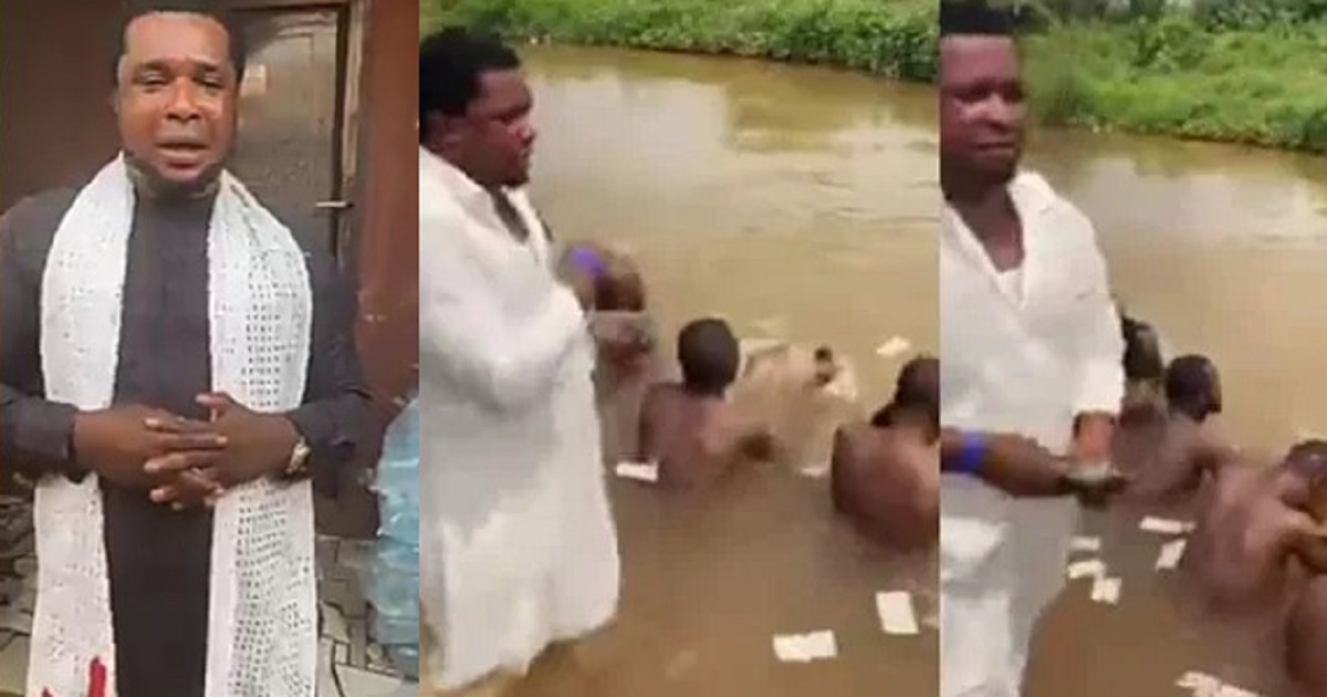 Police arrest Prophet who performed ritual on young men in a river ...