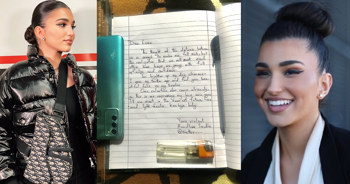 Nigerian Man Expresses Undying Love for American Pop Singer, Enisa In ...