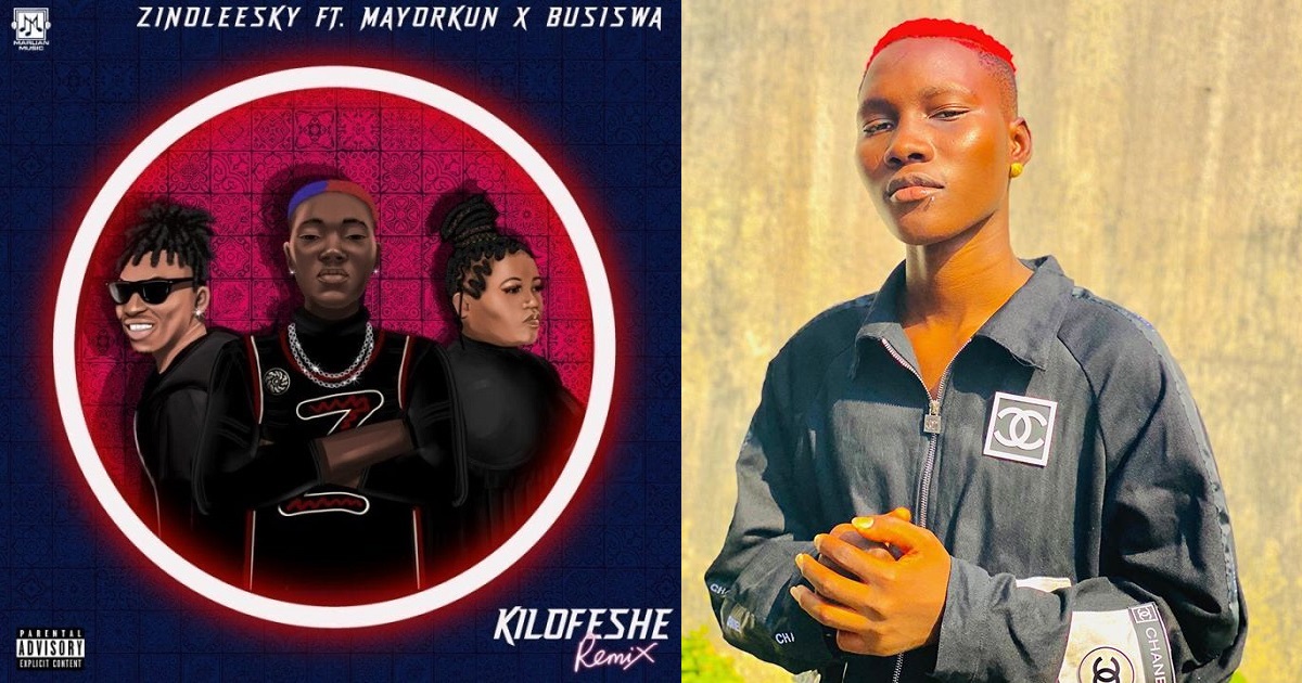 Zinoleesky features Mayorkun & Busiswa in Kilofeshe remix