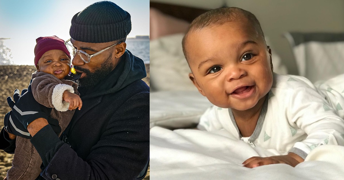 BBNaija's Mike Edwards shares new adorable photos of his son, Mattew
