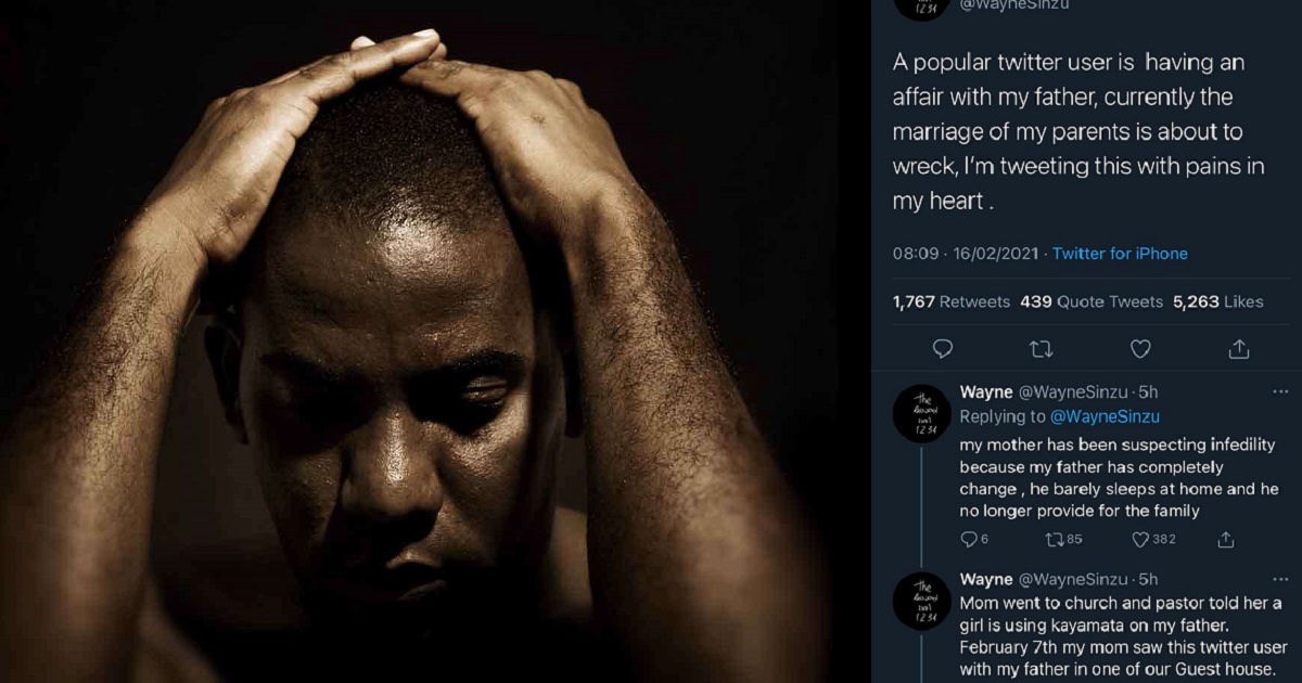 "My parent's marriage is about to wreck" – Man calls out popular female ...