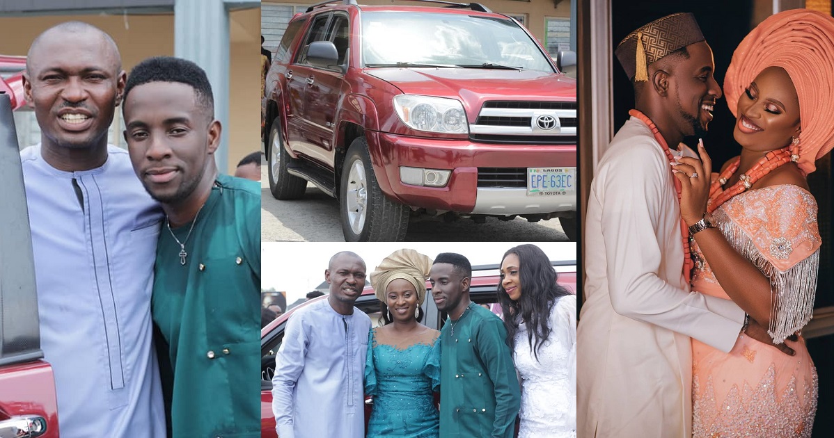 Newly-wed gospel singer, Minister GUC surprises his pastor with a brand ...