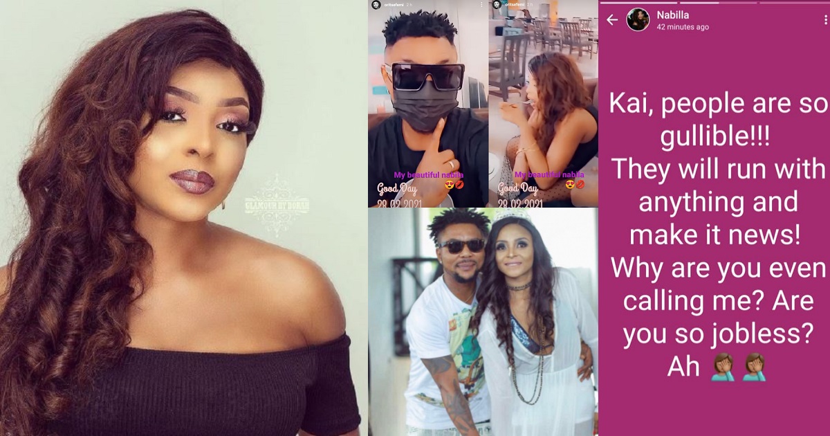 "People are so gullible" – Nabila writes after her husband, Oritsefemi ...
