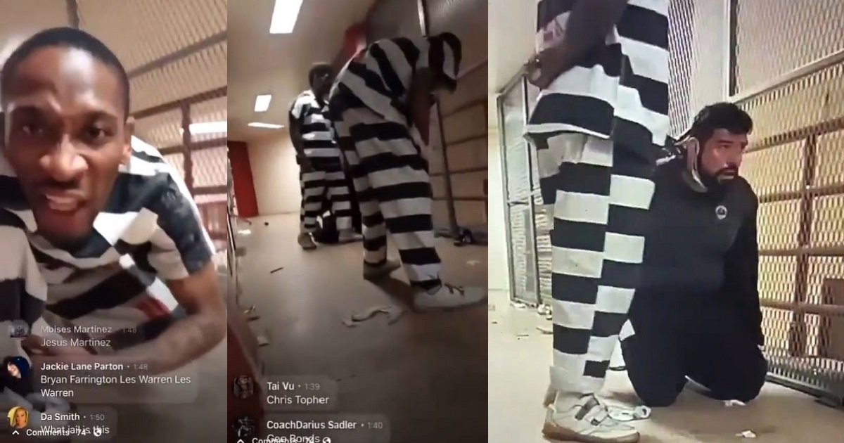 Horrifying moment an Oklahoma prison officer was held hostage by ...