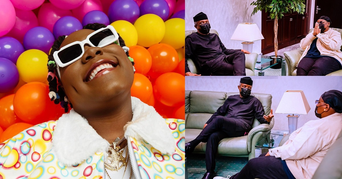 “Wonderland in Aso Rock” – Teni says as she pays Vice President ...
