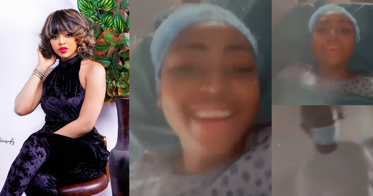 "Please wish me luck" — Regina Daniels begs fans as she undergoes ...