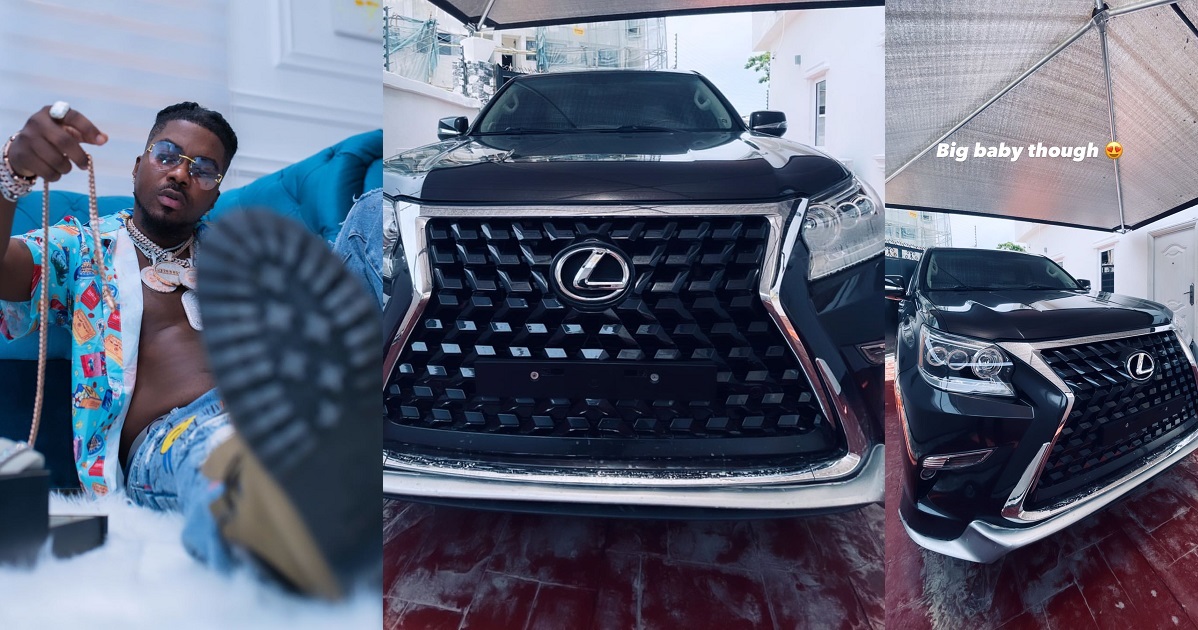Singer Skiibii acquires brand new Lexus SUV (photos) - YabaLeftOnline