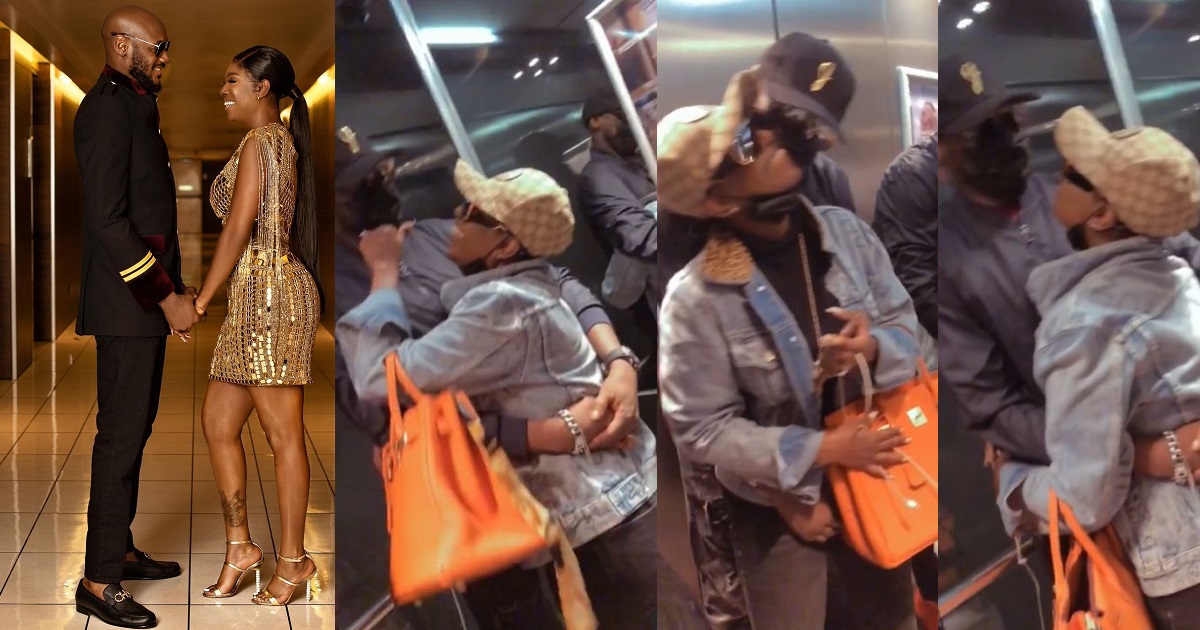 "My Mine is here" – Heart-warming moment 2baba reunited with his wife ...