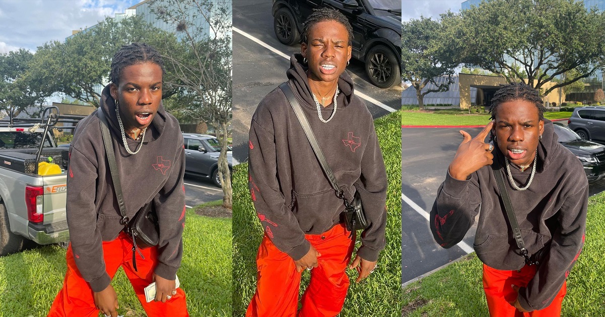 Singer Rema shows off his N11M'' Diamond Grills (Photos) - YabaLeftOnline