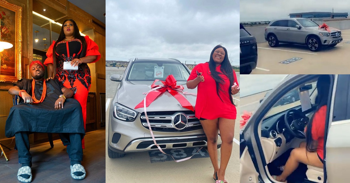 Singer, Slizzy rewards his fiancée with a Benz after she accepted to ...
