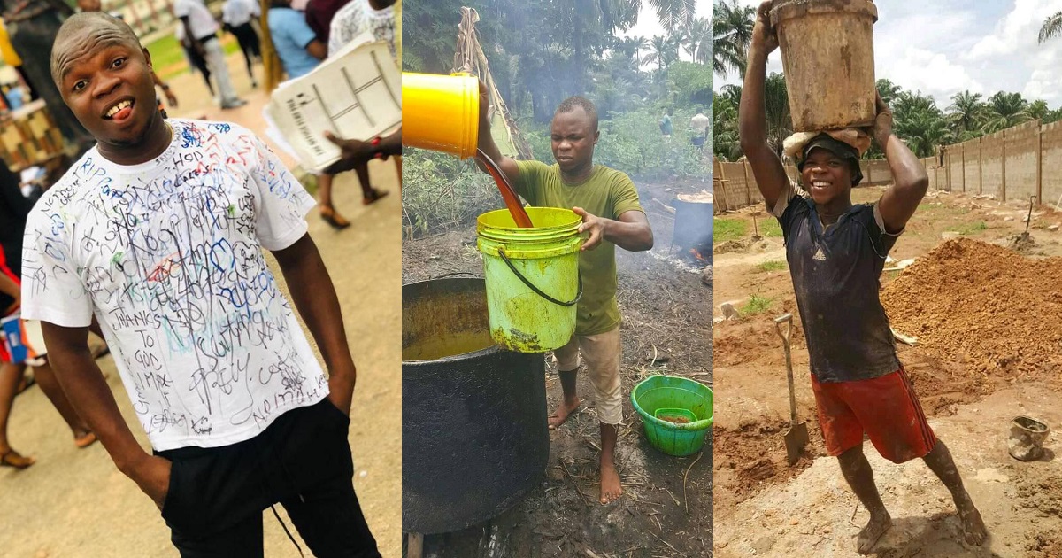 "The suffering boy has graduated" – Young man who did menial jobs to ...