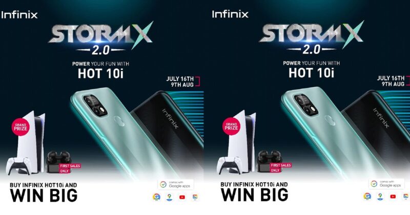 Infinix Storms Campus With Hot 10i, Android Go and PS5 Giveaway