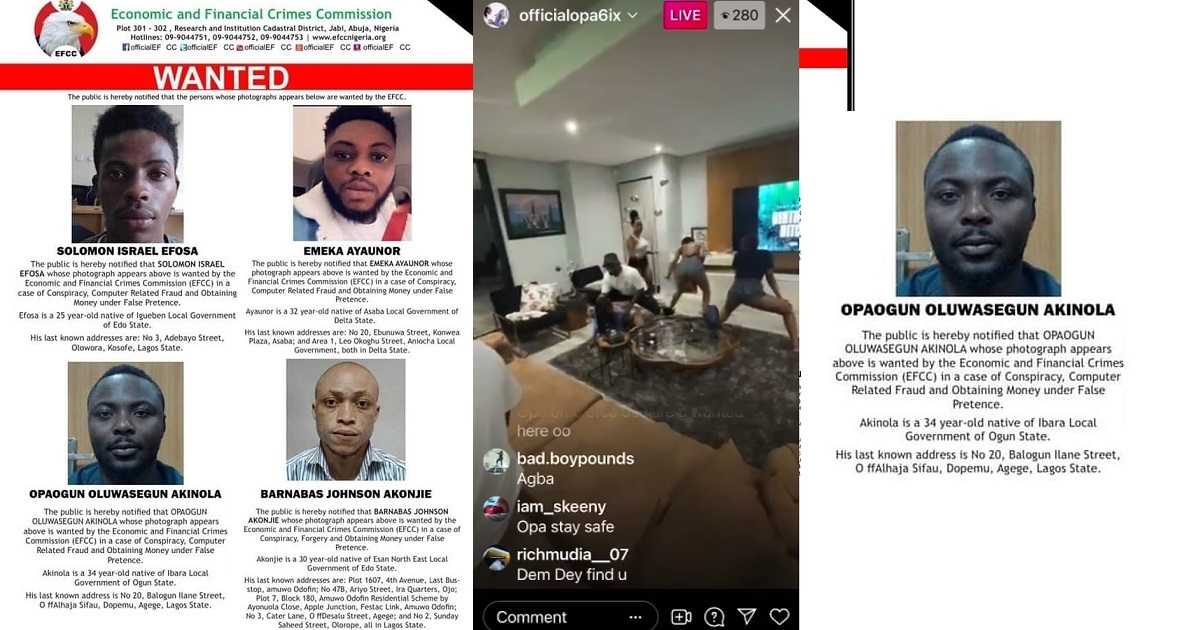 South Africa-based Nigerian big boy, Opa6ix, goes live and shows ...