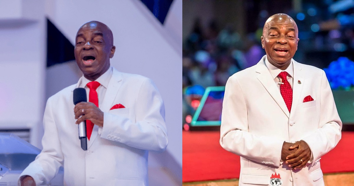 Why I always wear white suits — Bishop David Oyedepo - YabaLeftOnline