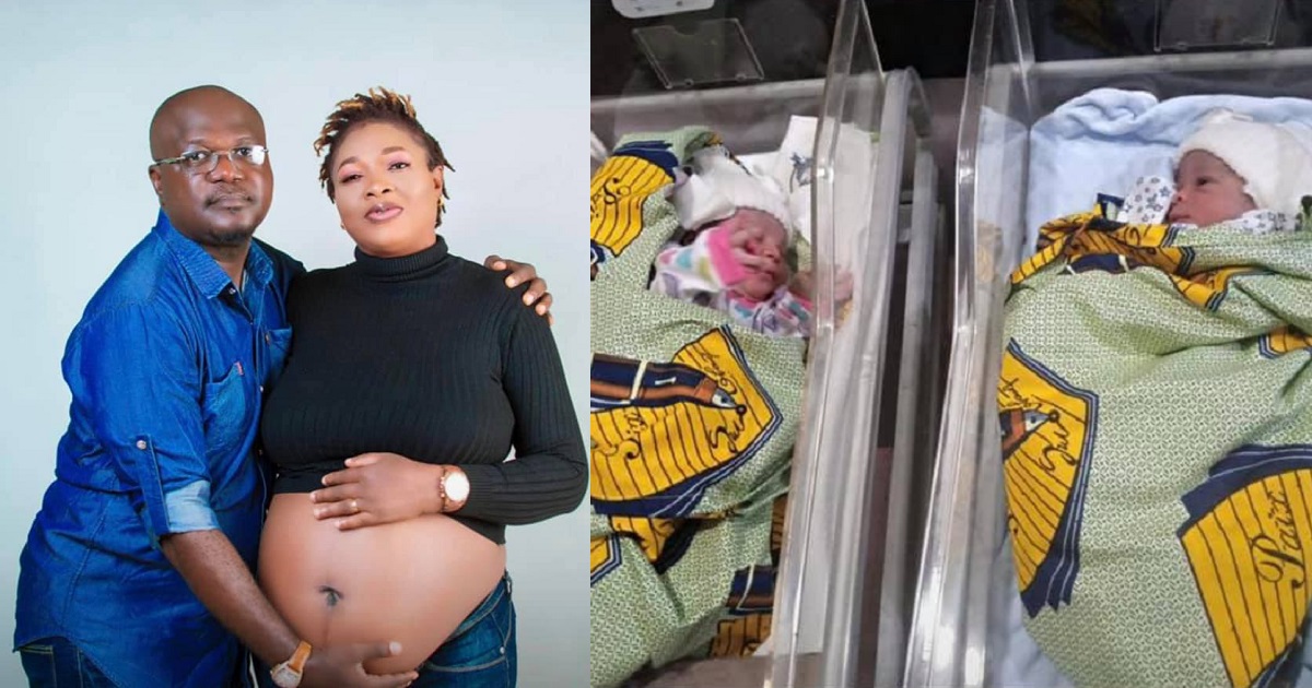 Imo traditional ruler and his wife welcome twins after 15 years of ...