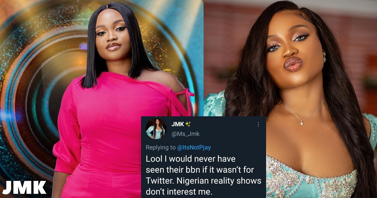 #BBNaija: “Nigerian reality shows don’t interest me” – JMK