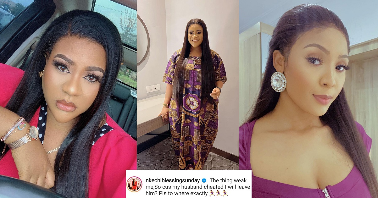 Actress, Nkechi Blessing and Grace Makun say they can't leave their ...