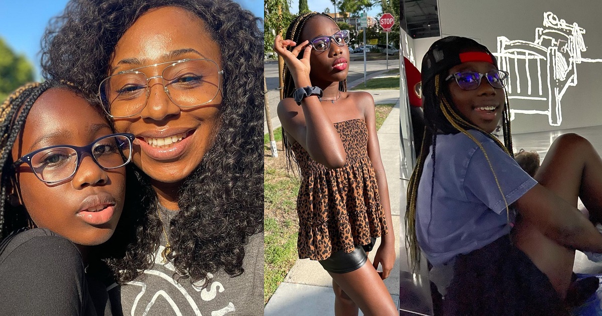 Dakore Egbuson Akande celebrates her first child as she turns 10 ...