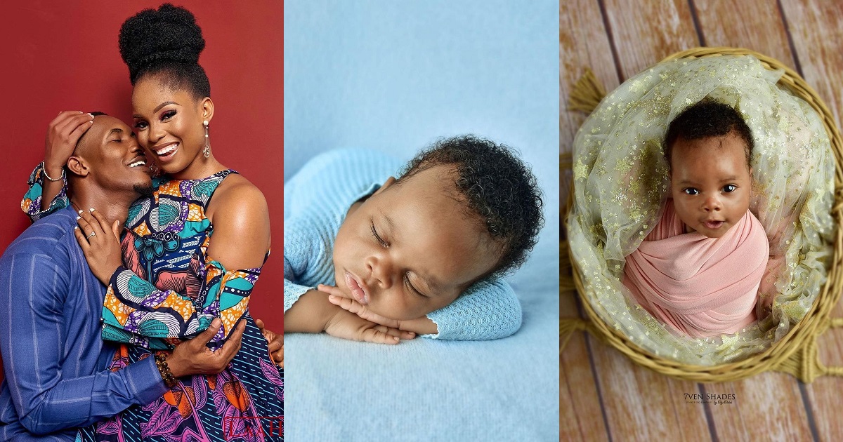 Actor Gideon Okeke shares first photos of his second son (photos ...