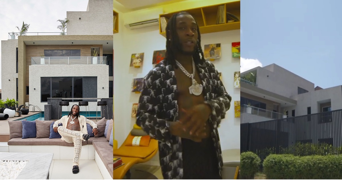 "This Is Where I Made My Grammy-Winning Album" - Burna Boy writes as he ...