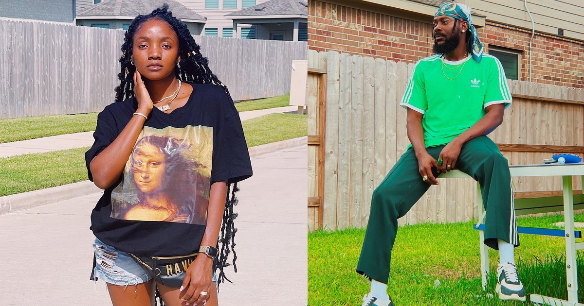 Singer, Simi replies critic who says her husband, Adekunle Gold, is a ...
