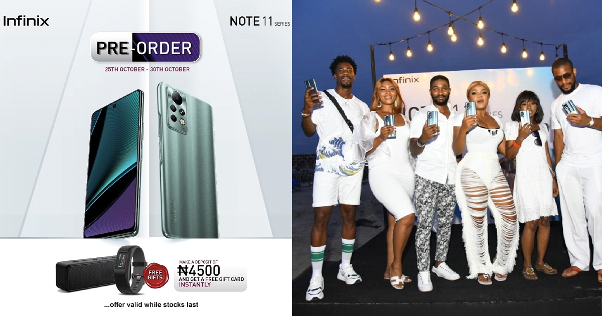Infinix Launches Note 11 in unique style: All white beach party with ...