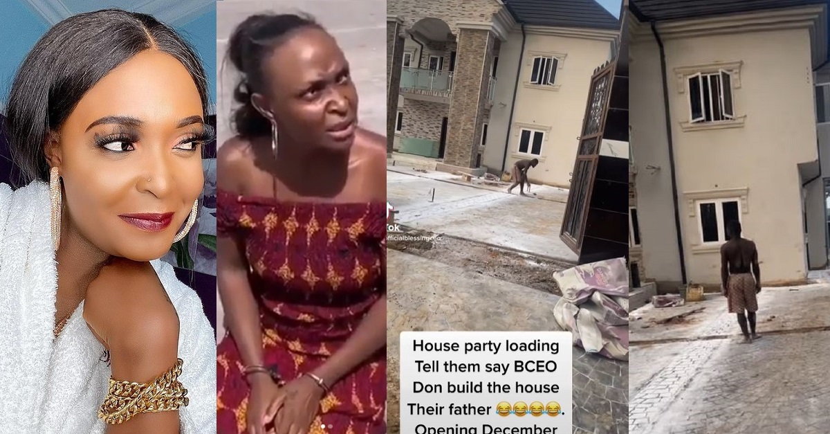 "From audio to video" – Blessing Okoro shows off mansion she is ...